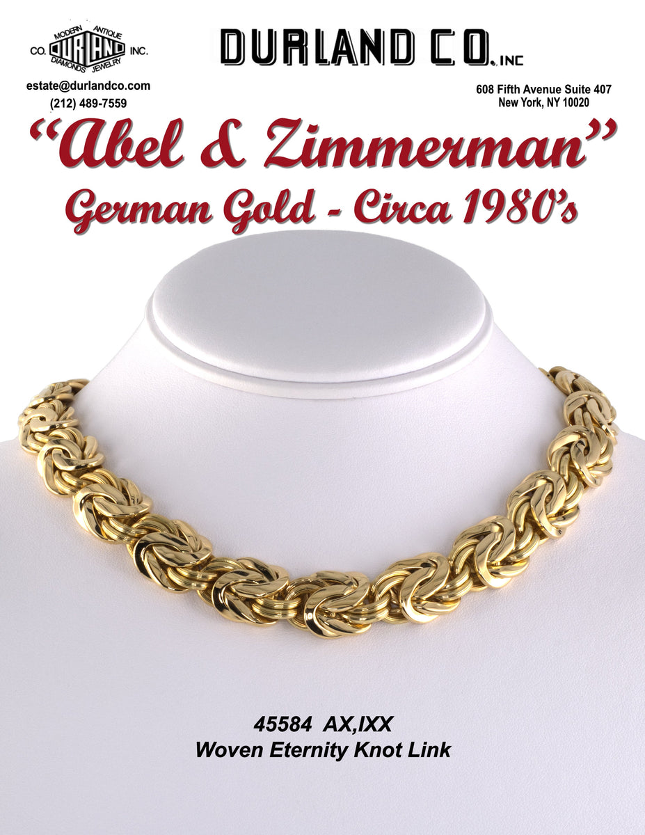 Abel & Zimmerman - German Gold - Circa 1980's – Durland Co