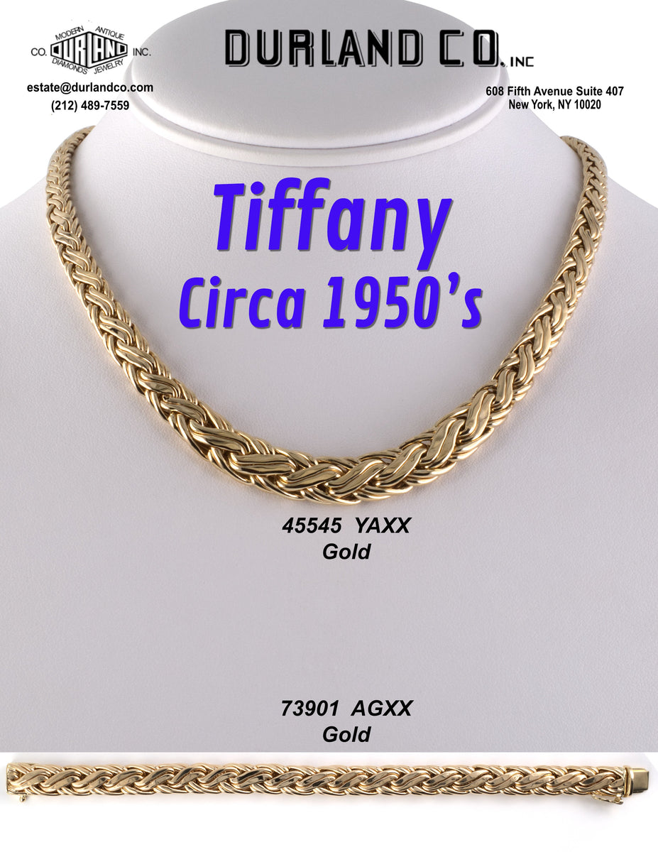 Tiffany Circa 1950's – Tagged "Status_Available" – Durland Co